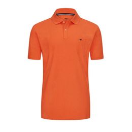 &Uuml;bergr&ouml;&szlig;e : Fynch-Hatton, Poloshirt aus Baumwolle mit Brusttasche in Orange