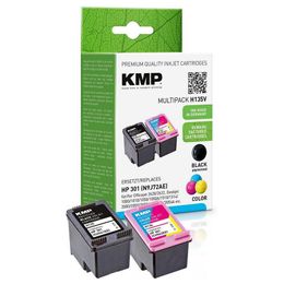 KMP 1 Tinten-Set H135V ERSETZT HP 301