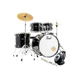 Pearl Drums Schlagzeug Roadshow 22 mit Kopfhörer und Sticks