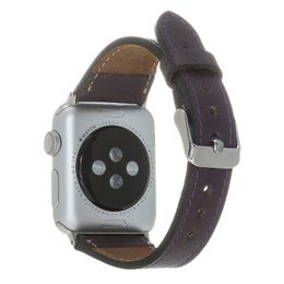 Renna Leather Smartwatch-Armband Apple Watch Band für Series Ultra/9/8/7SE/6-1 Echtleder Ersatzarmband