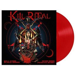 Kill Ritual Kill star black mark dead hand pierced heart LP farbig