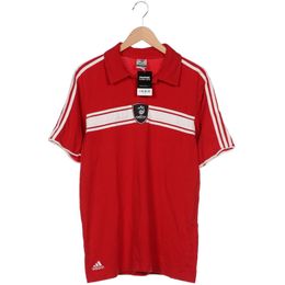Adidas Herren Poloshirt, rot, Gr. 52