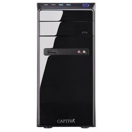Captiva Power Starter I65-477 Business-PC (Intel® Core i5 10400, -, 8 GB RAM, 250 GB SSD, Luftkühlung), schwarz