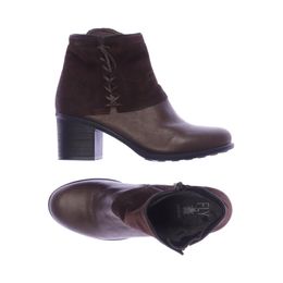 Fly London Damen Stiefelette, braun