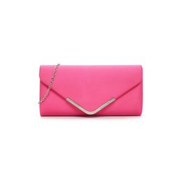 Tamaris Clutch Amalia, mit schöner Tragekette, rosa