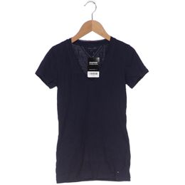 Tommy Hilfiger Damen T-Shirt, marineblau, Gr. 34