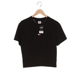 Tommy Jeans Damen T-Shirt, schwarz, Gr. 42