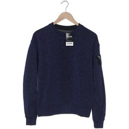 Replay Damen Sweatshirt, marineblau, Gr. 34