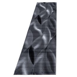 Ayyildiz Teppich, PLUS 8008, BLACK, 80 x 300 cm