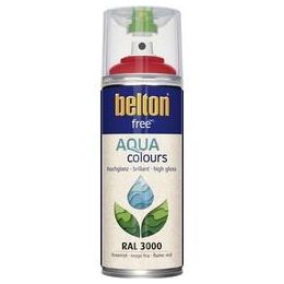 Belton Free Lackspray Acryl-Wasserlack 400 ml feuerrot hochglanz