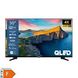 Telefunken QU50K800 50 Zoll QLED Fernseher, Smart TV, 4K UHD, Alexa Built-in, inkl. 6 Monate gratis HD+