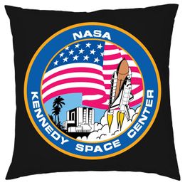 Blondie & Brownie Blondie & Brownie Dekokissen NASA Kennedy Space Center Mission Elon Mars Mond