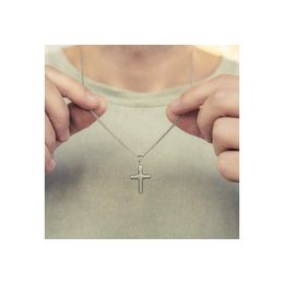 Made by Nami Kette mit Anhänger Halskette Kreuzkette Kreuz Anhänger Herren
