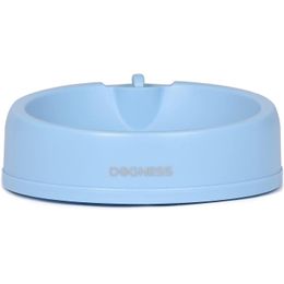 Dogness Futternapf Reisenapf Wassernapf 2in1 Fressnapf Katze/Hund Doppelfunktion Blau