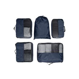 natumo Kofferorganizer 5-tlg Packing Cubes mit Wäschesack