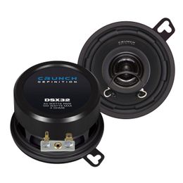 CRUNCH DSX32 8,7 cm Koaxial-Lautsprecher 100 Watt Auto-Lautsprecher