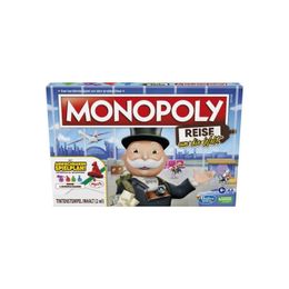 Hasbro Spiel, F4007100 Monopoly Reise um die Welt