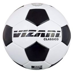 VIZARI Fußball CLASSICO Ball WHT/BLK 4