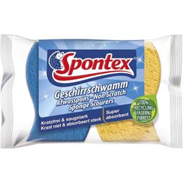 SPONTEX Geschirrschwamm Geschirrschwamm 2er Pack