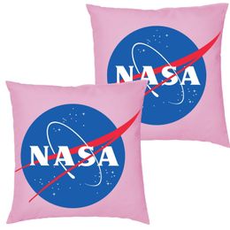Blondie & Brownie Blondie & Brownie Dekokissen Nasa Rakete Mond Mars Elon Mission mit füllung