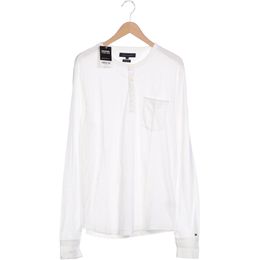 Tommy Hilfiger Herren Langarmshirt, weiß