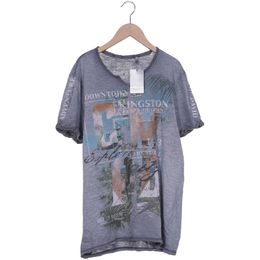 CAMP DAVID Herren T-Shirt, marineblau, Gr. 52