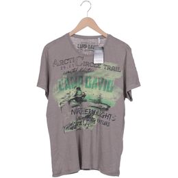 CAMP DAVID Herren T-Shirt, grau