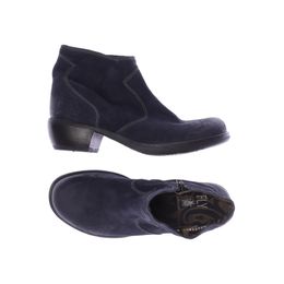 Fly London Damen Stiefelette, marineblau