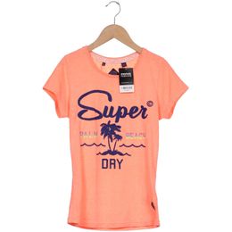 Superdry Damen T-Shirt, orange