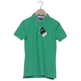 Tommy Hilfiger Damen Poloshirt, grün, Gr. 34