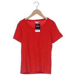 Tommy Hilfiger Damen T-Shirt, rot, Gr. 36