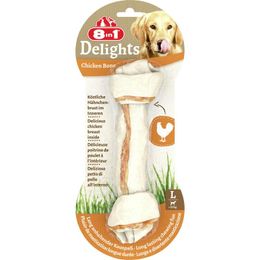 8IN1 Kauknochen Delights Chicken L Leckerli Kausnack Hundefutter