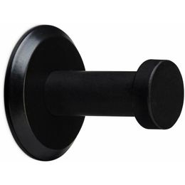 SO-TECH® Garderobenhaken talea ø 10 / 15 mm Länge 30 mm Edelstahl schwarz - Länge: 30 mm