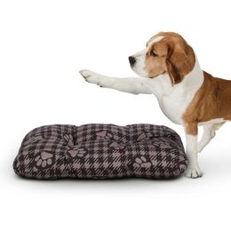 Bestlivings Hundekissen 40x60x15cm (LxBxH) - Braun - Hundekorb gepolstert in vielen Größen m-xxl, kleine bis große Hunde, Hundebett, öko-tex - Braun