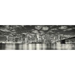 The Wall - Deco-Panel Bild - New York Night 90 x 29 cm Wandbild