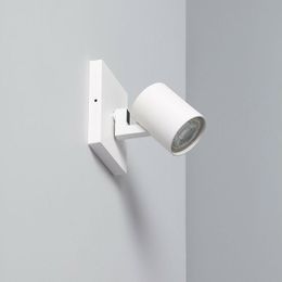 LEDKIA Aufbau-Strahler Schwenkbar aus Aluminium Gylu für Glühbirne GU10 Weiß107 mm