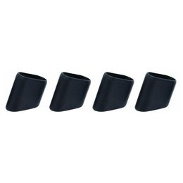 Universal Fußkappen 4er-Set, schwarz, oval, 30 x 15 mm Zubehör Tische Stühle - siena GARDEN