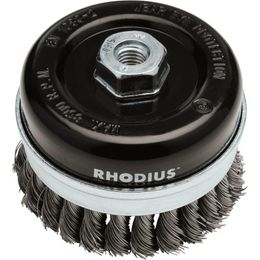 Rhodius Abrasives - rhodius stbz, 10 Stück, 65 x 20 x M14 mm, Topfbürste