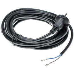 Stromkabel kompatibel mit Kärcher nt 25/1, nt 35/1, NT551, NT602, NT70/1 Staubsauger - 6 m Kabel 1000 w - vhbw