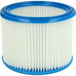 vhbw - Rund-Filter Falten-Filter kompatibel mit Staubsauger, Saugroboter, Mehrzwecksauger Nilfisk Aero 26-21 pc, 26-2L pc, 31-21 Inox pc