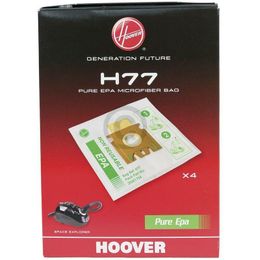 Hoover - Staubsaugerbeutel, Staubbeutel H77 Pure epa Filtration für Space Explorer - Nr.: 35601734