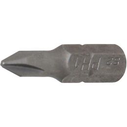 BGS-technic Bit Länge 25 mm Antrieb Außensechskant 6,3 mm (1/4) Kreuzschlitz PH1