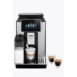 De'Longhi DeLonghi ECAM 610.55 SB Kaffeevollautomat, Silber/Schwarz