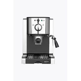 BEEM Siebträger-Maschine Espresso Perfect Ultimate 20bar Chrome-Style 1470W Silber
