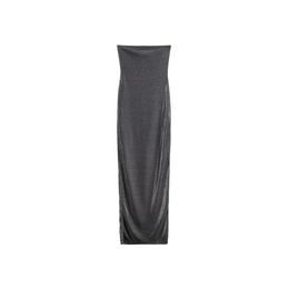 Bershka Kleid Damen Gr&ouml;&szlig;e 34 schwarzmeliert Winterkleid