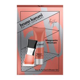 Bruno Banani brunobanani Magnetic Woman Geschenkset EdP 30ml | Shower Gel 50ml 25051