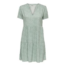 Only Kleid 'ONLZally' Damen Gr&ouml;&szlig;e 46 pastellgr&uuml;n / wei&szlig; Winterkleid