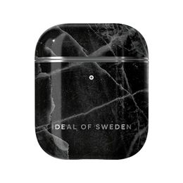 IDeal of Sweden IDFAPCAW21-358 Airpods Case Gen 1/2 Black Thunder Marble Schutzhülle,