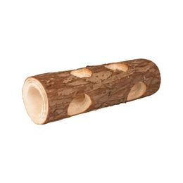 DUVO+ Kleintiertunnel Nagerspielzeug Baumstumpf in Holz