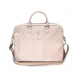 Guess Tablet-Hülle Guess Torba Universelle Notebook 16" Tragetasche 4G Big Logo Pink